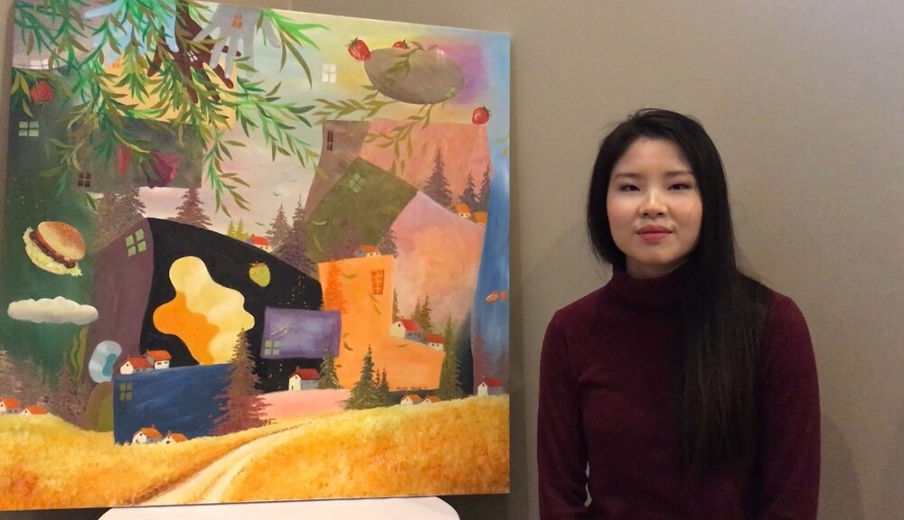 Young artist hosts art exhibit for breast cancer research - Mukilteo Beacon