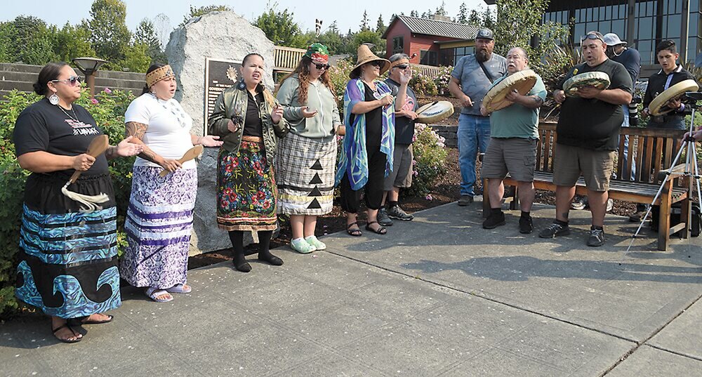 A blessing by the Tulalip Tribes - Mukilteo Beacon