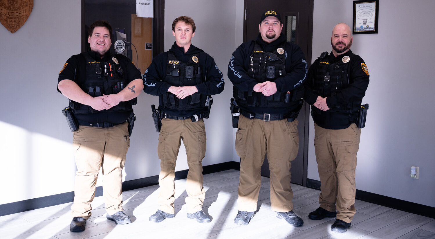 CPD welcomes four officers to its force - Concordia Blade Empire