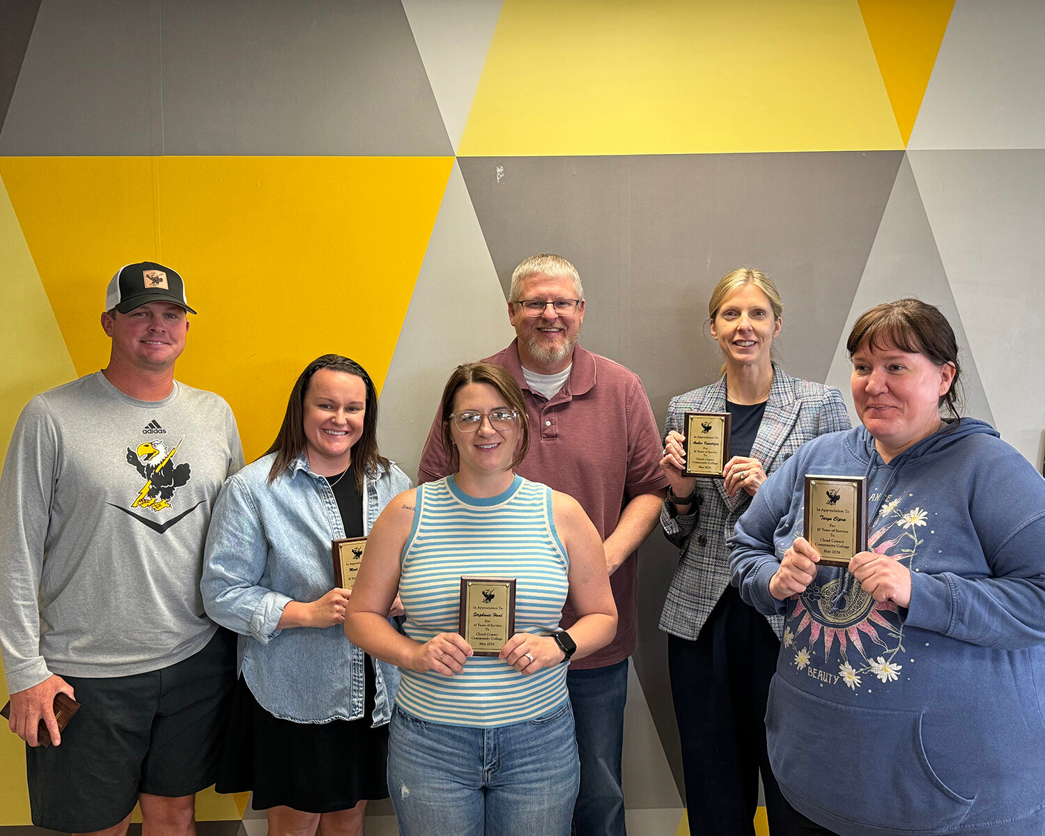 Cloud County Community College recognizes employees - Concordia Blade ...
