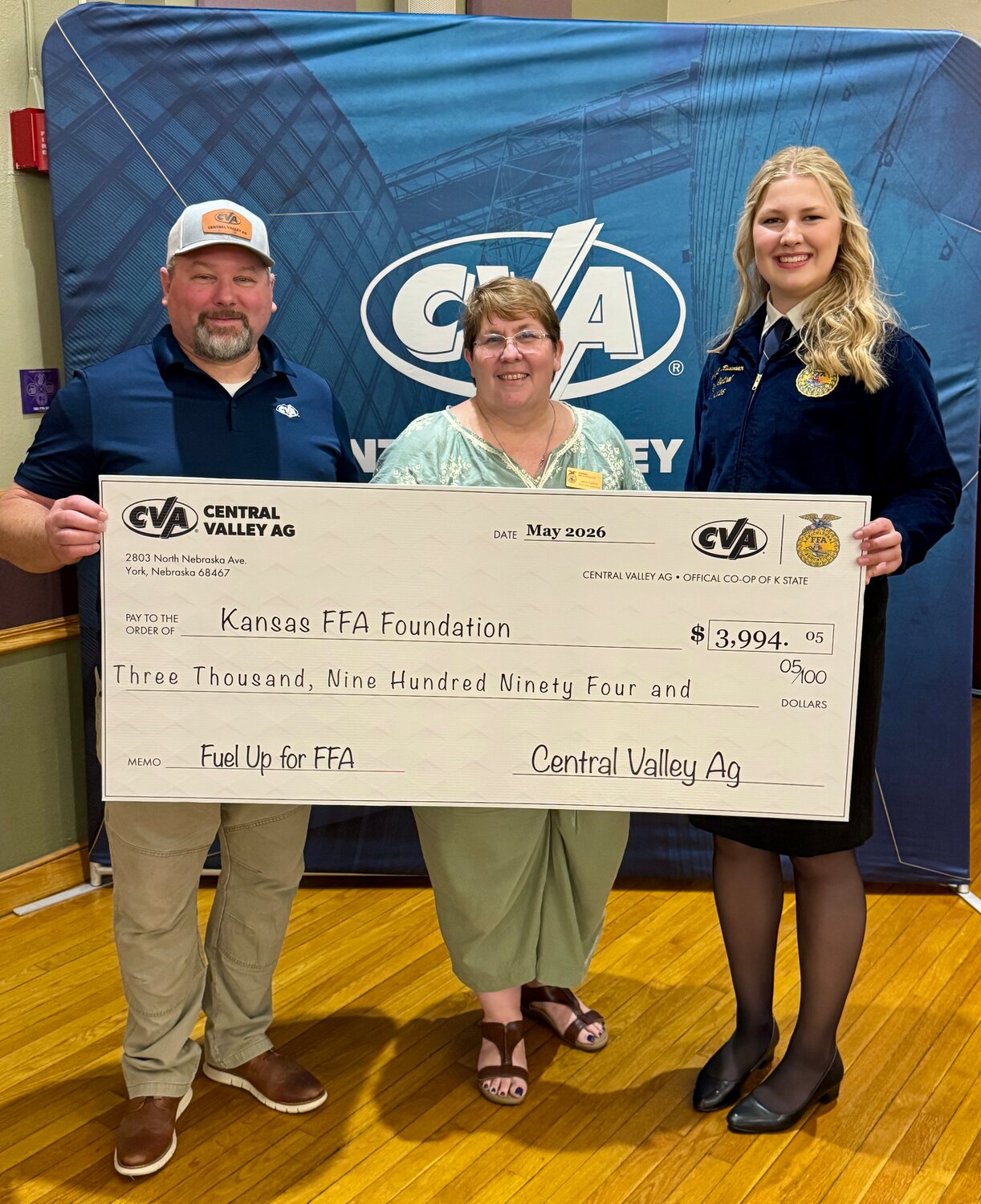 Fuel Up for FFA campaign raises $3,994 for Kansas FFA Foundation ...