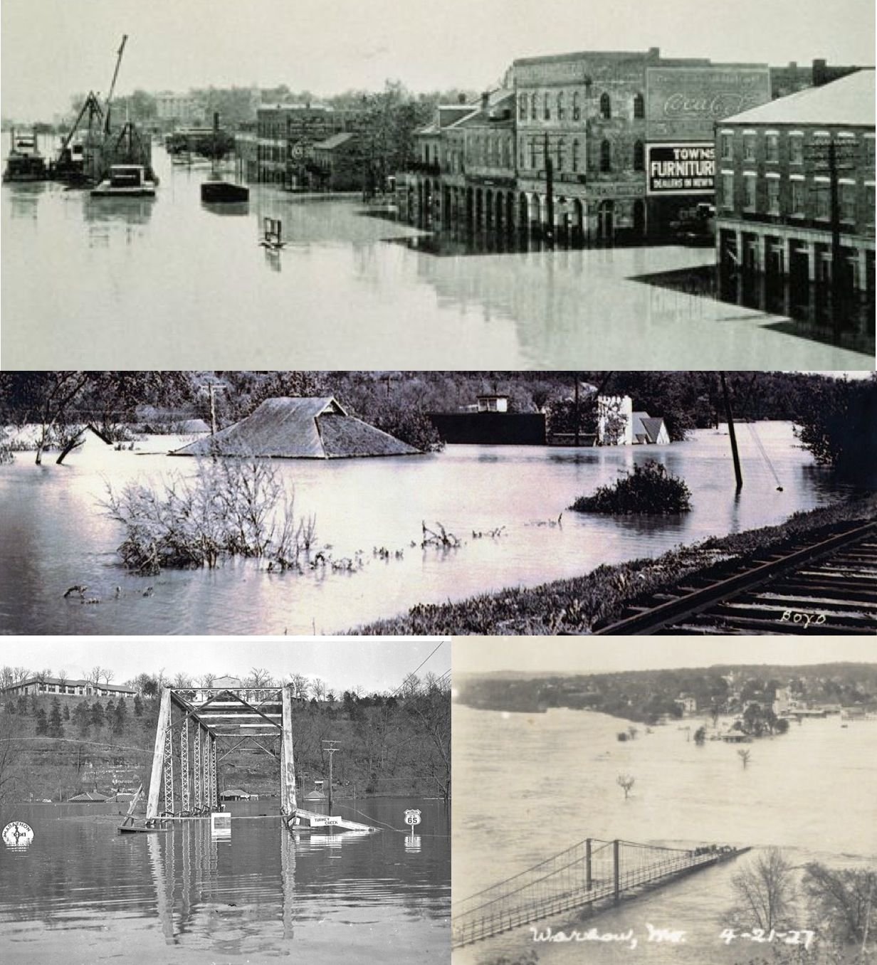 MOzarks Moments: The great flood of 1927 was almost Biblical | Bolivar ...