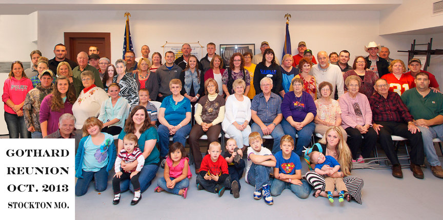 Gothard family meets for 31st reunion Oct. 6 in Stockton | Bolivar ...