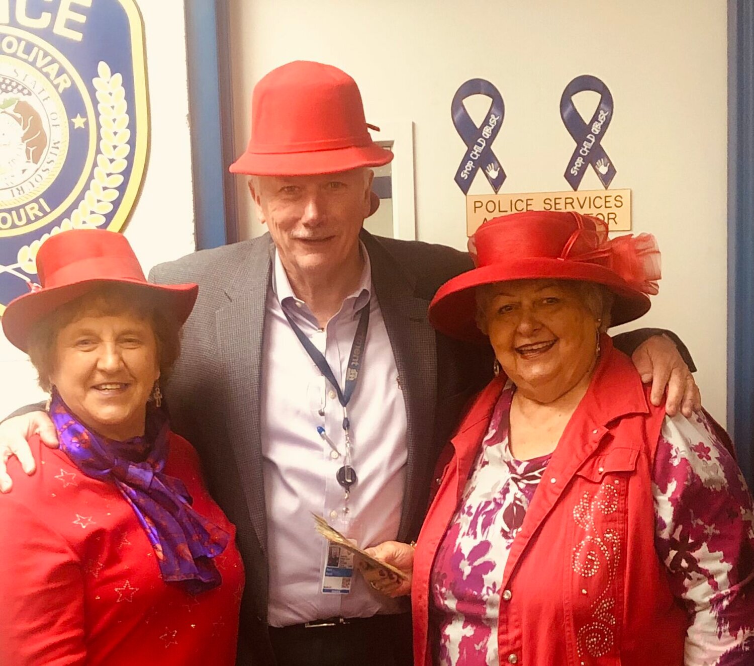 Red Hat Mama donation | Bolivar Herald Free-Press