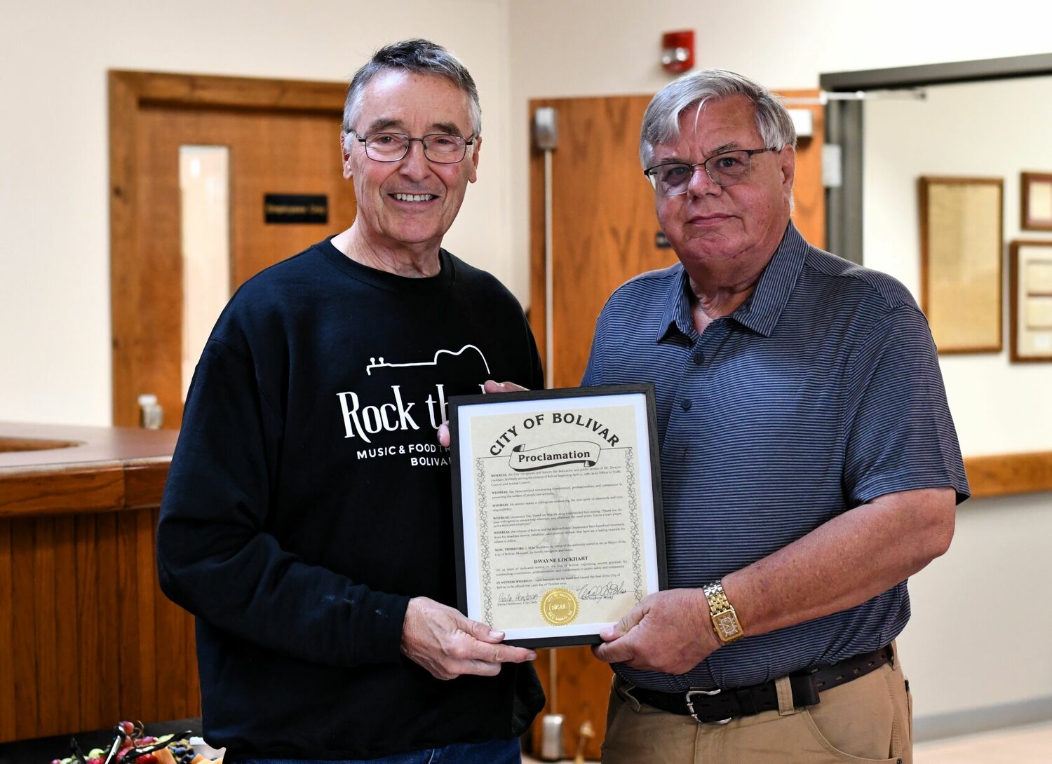 Lockhart retires after 45-years with Bolivar police department ...