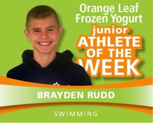 JUNIOR ATHLETE OF THE WEEK: Rudd Breaks Records for Blasters - Bristow Beat