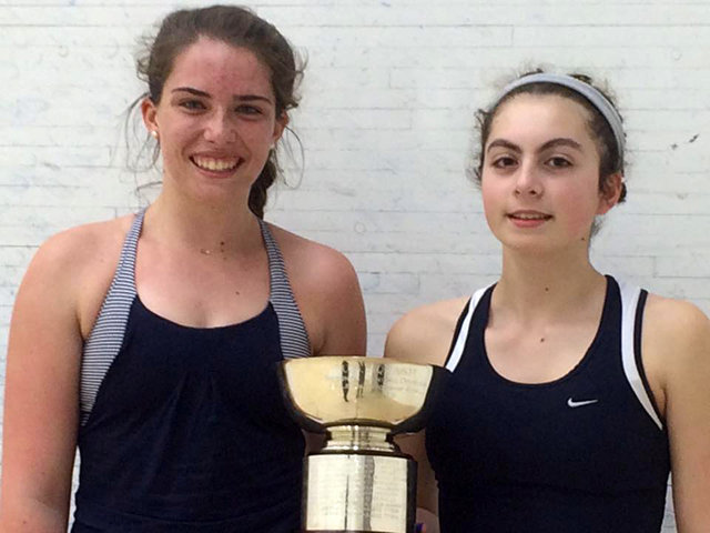 Area players are squash doubles champs | The Chestnut Hill Local