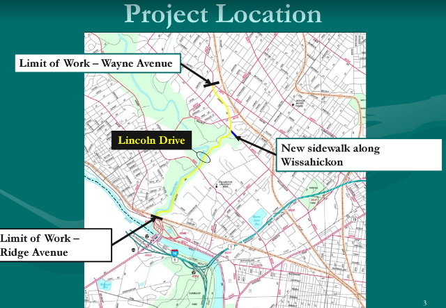 Lincoln Drive construction to begin in spring 2017 | The Chestnut Hill ...