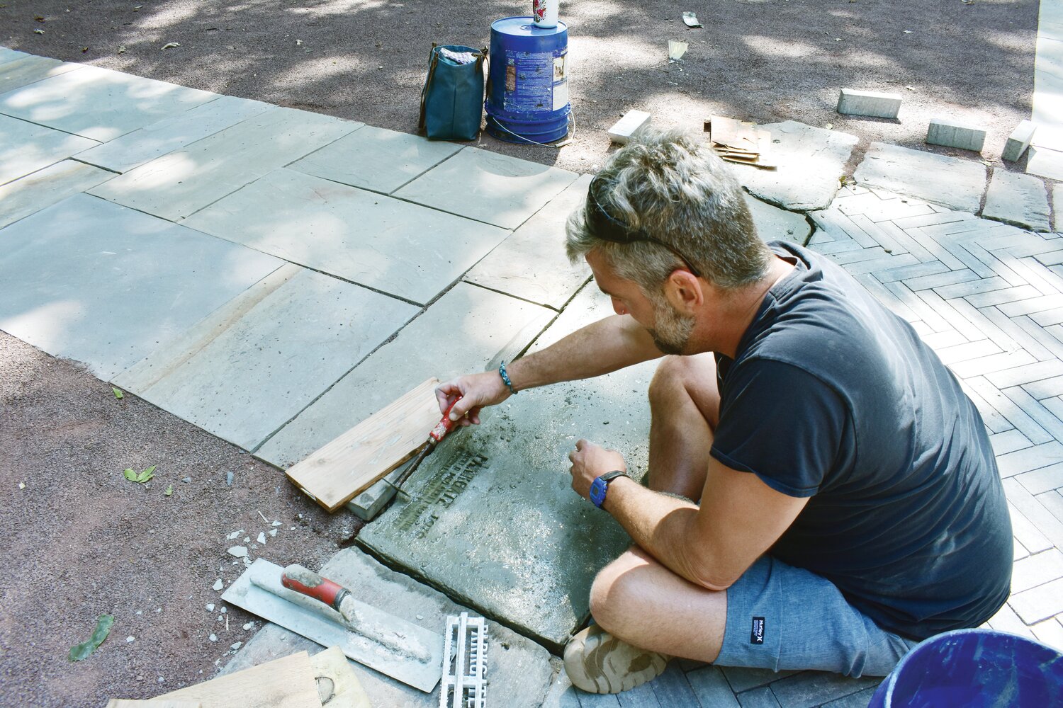 Anna L. Lingelbach School’s sunken garden becomes new outdoor classroom ...