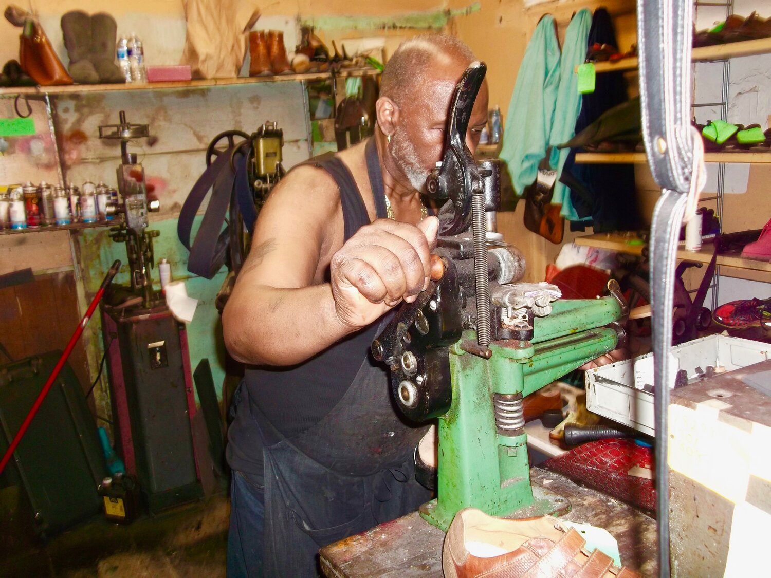 After 55 years in the business, Willie Alston still has plenty of sole ...