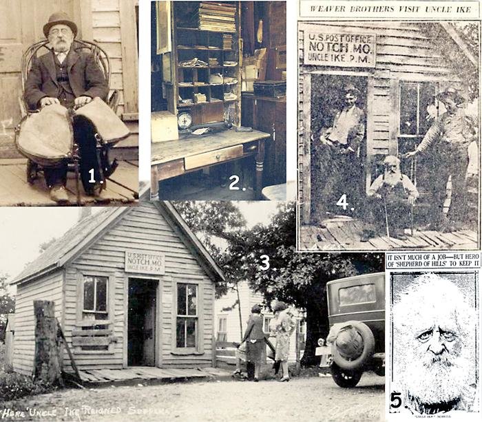 Mozark Moments: Uncle Ike: The oldest, most famous postmaster ...