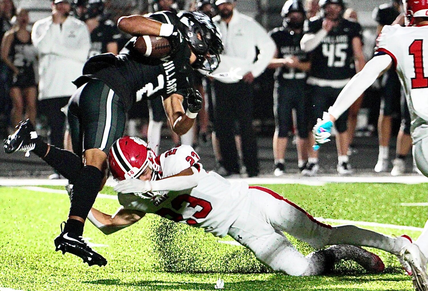 Hanks a difference-maker in first varsity appearance at cornerback ...
