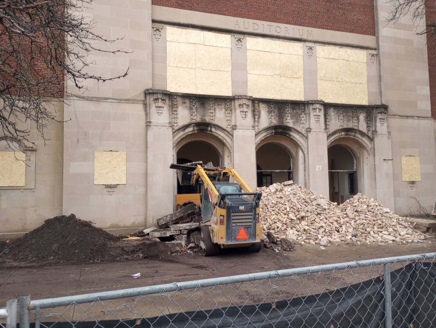 Final step: Old Eastern auditorium demolition under way | City Pulse