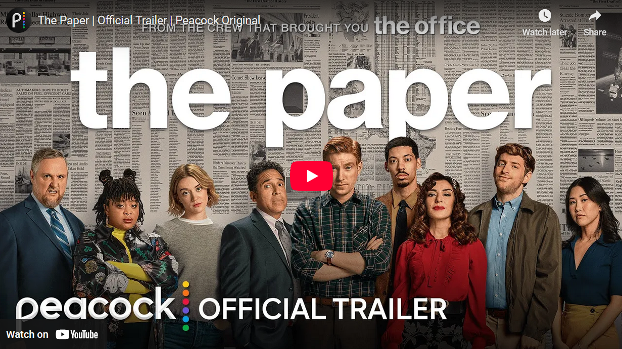 ‘The Paper’ trailer reveals ‘The Office’ spinoff set in a newsroom ...