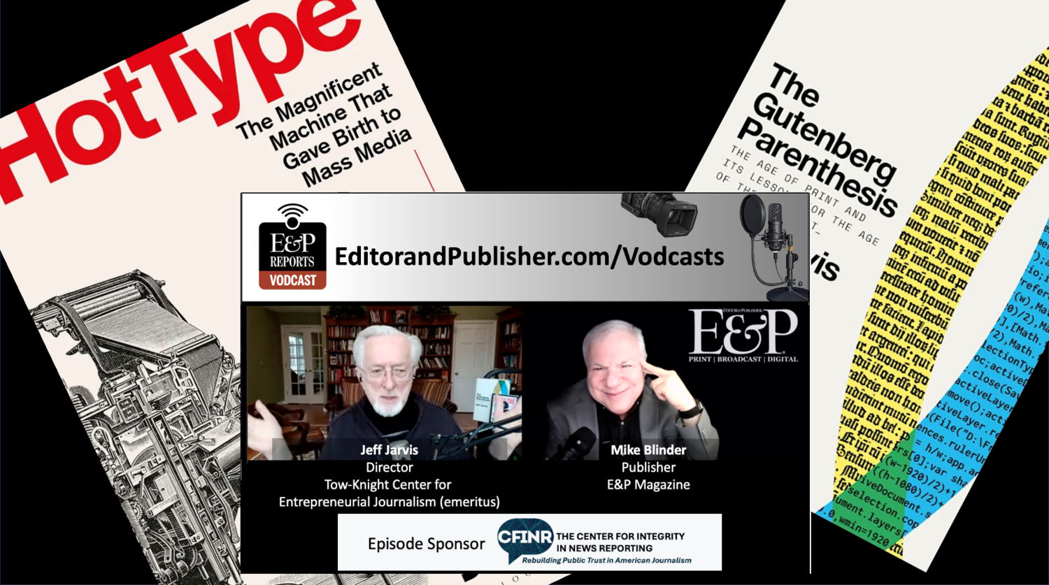 New year, new rules: Jeff Jarvis says local journalism must reinvent ...