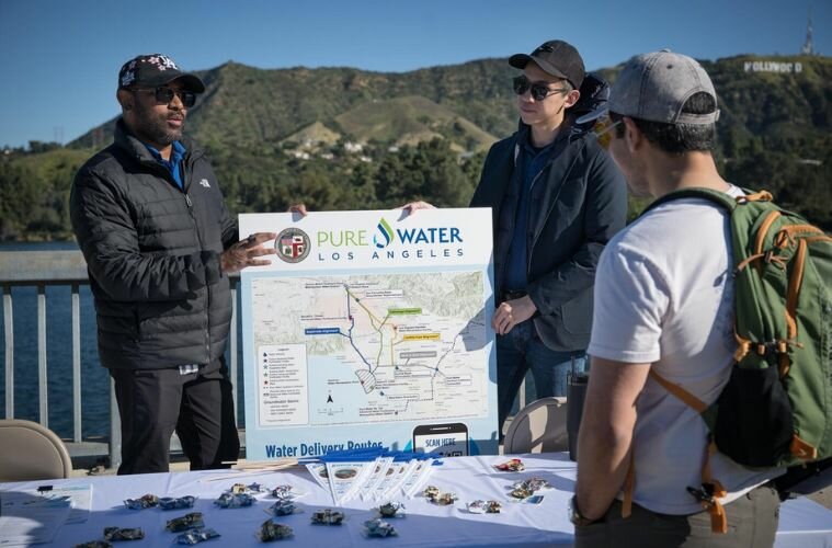 LADWP Celebrates Mulholland Dam Anniversary With Reservoir Walk ...