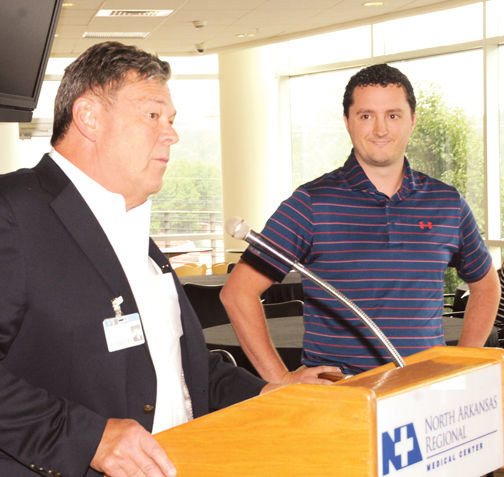 Rosson welcomed back to Harrison - Harrison Daily