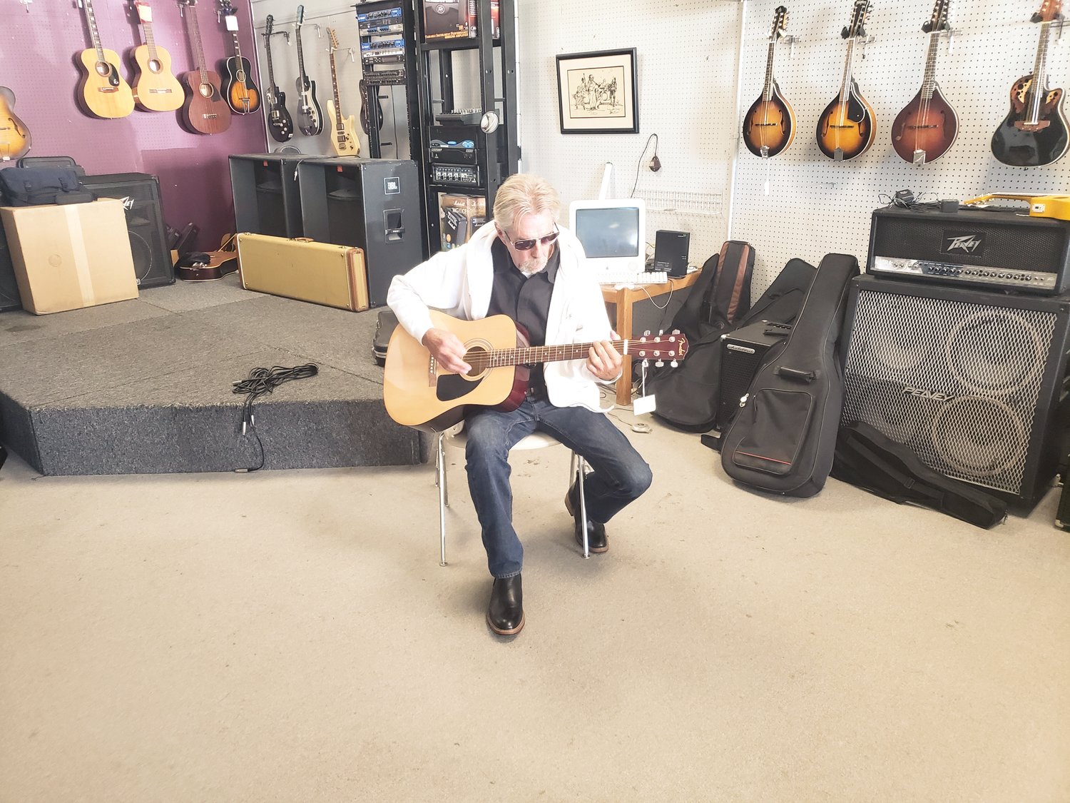 ‘Until I run out of guitars’ - Harrison Daily
