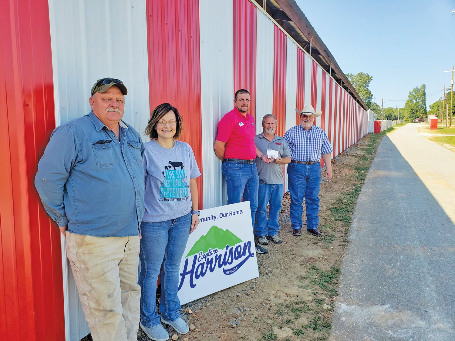 New fencing at Round Up Club arena - Harrison Daily
