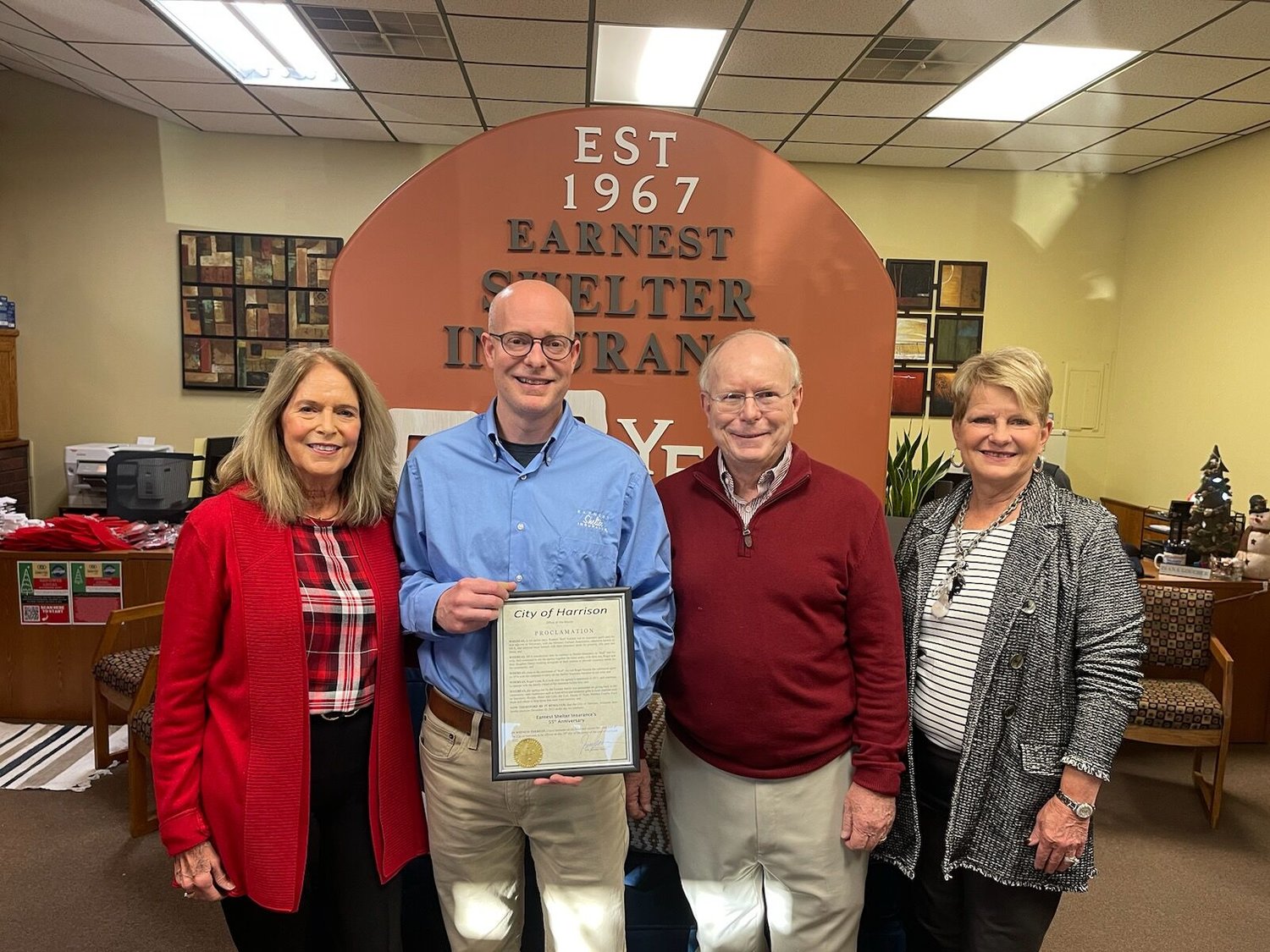 Shelter Insurance celebrates 55 years of business - Harrison Daily