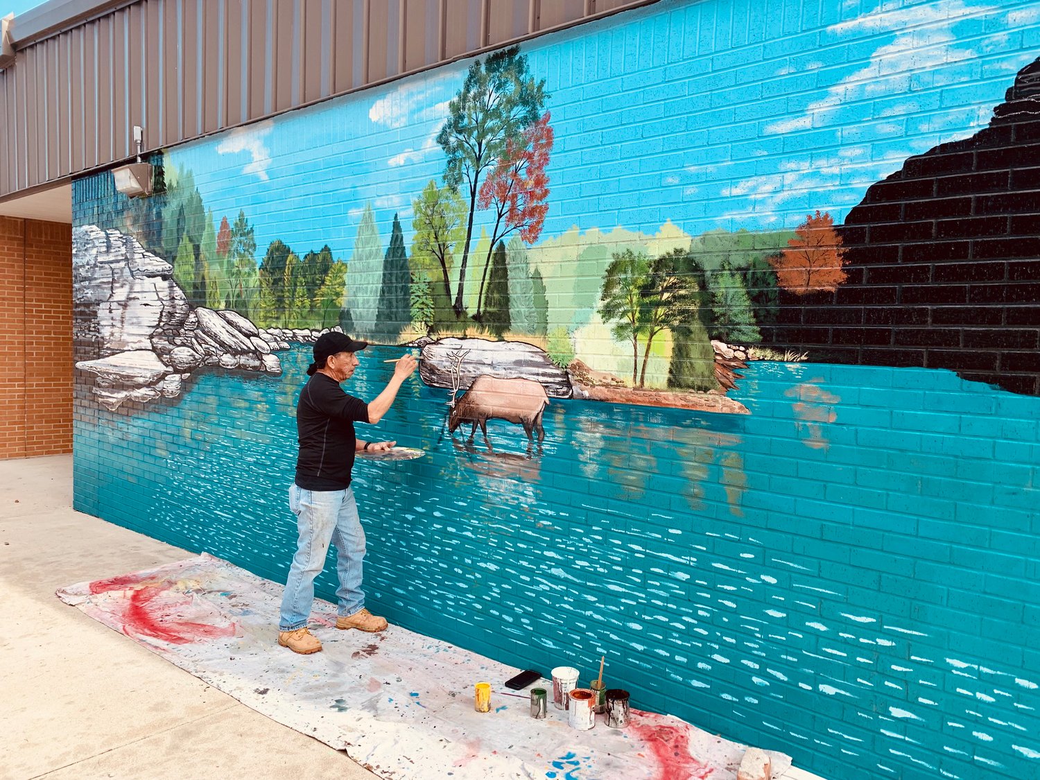 Artist at Work - Harrison Daily
