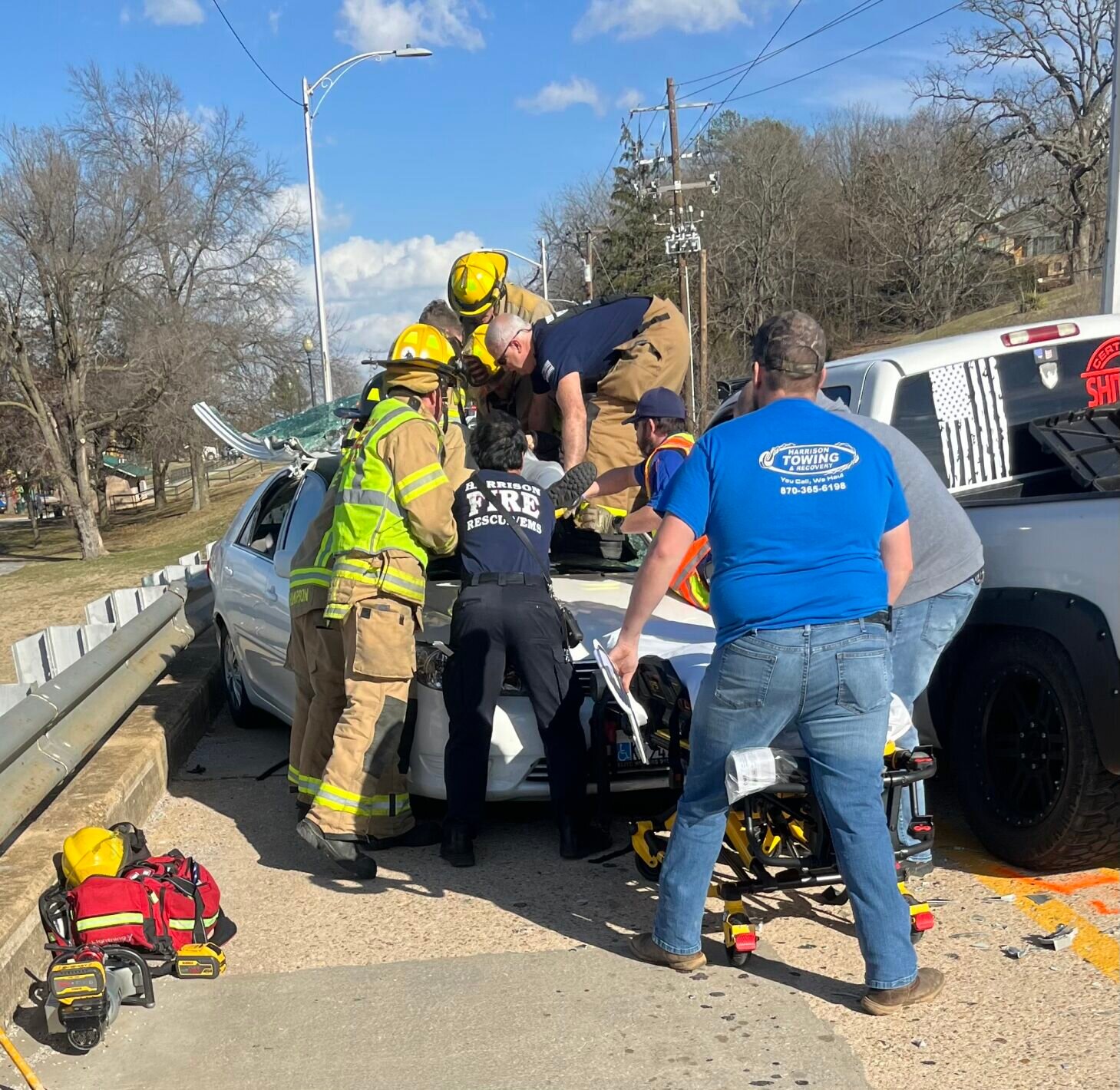Wreck Thursday on Lakeshore Drive - Harrison Daily