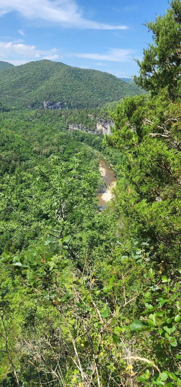 Steel Creek overlook is beautiful - Harrison Daily
