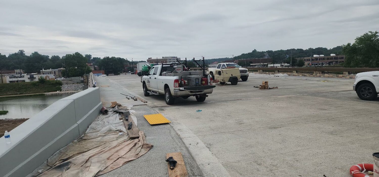 It’s almost done: bridge construction enters endgame - Harrison Daily