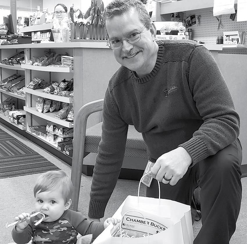 Becky Durbin Wins Bag Of Candy Canes, Chamber Bucks | The Journal-News