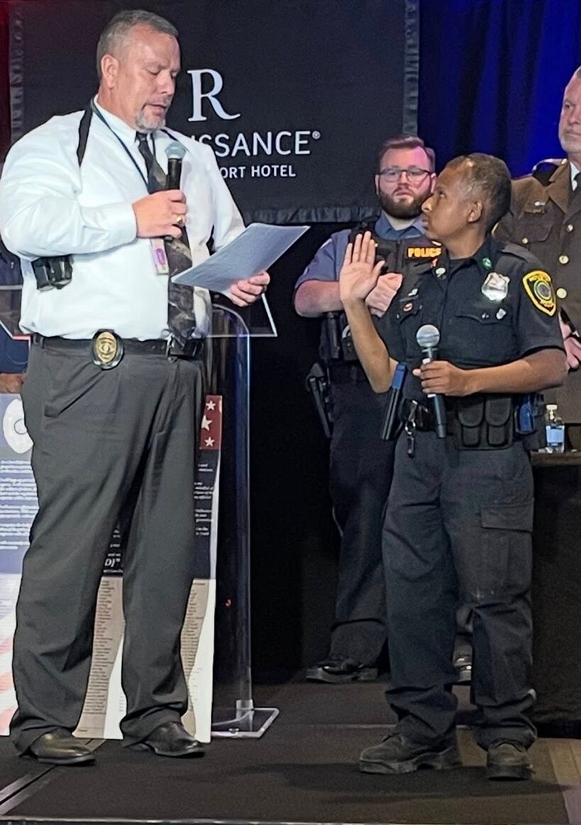 Daniel Sworn In As Honorary Police Officer | The Journal-News