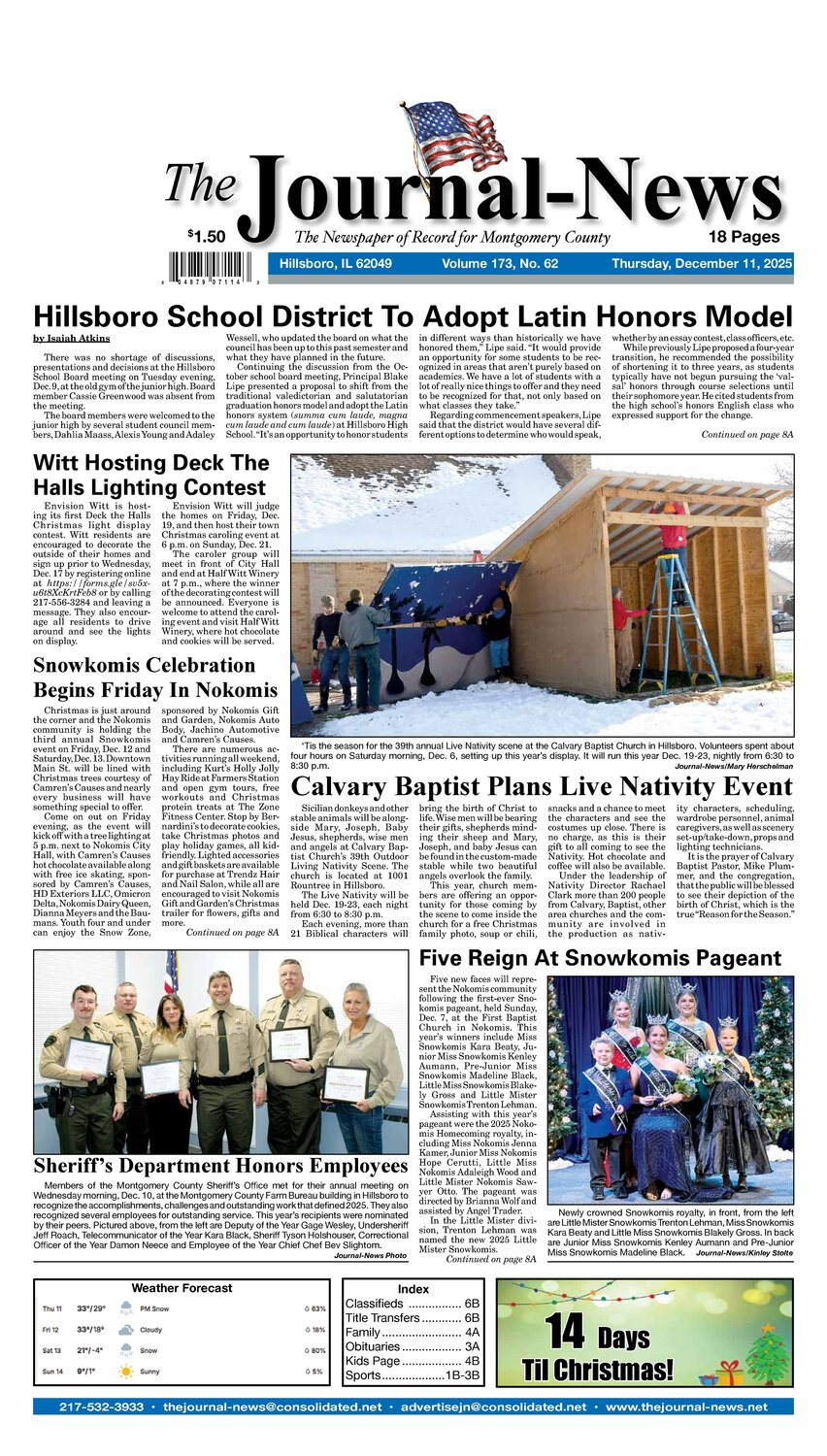 Thursday, December 11, 2025 | The Journal-News