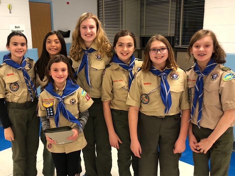 Girl power: BSA Troop 572 leads with an all-girl team | Trihamlet News