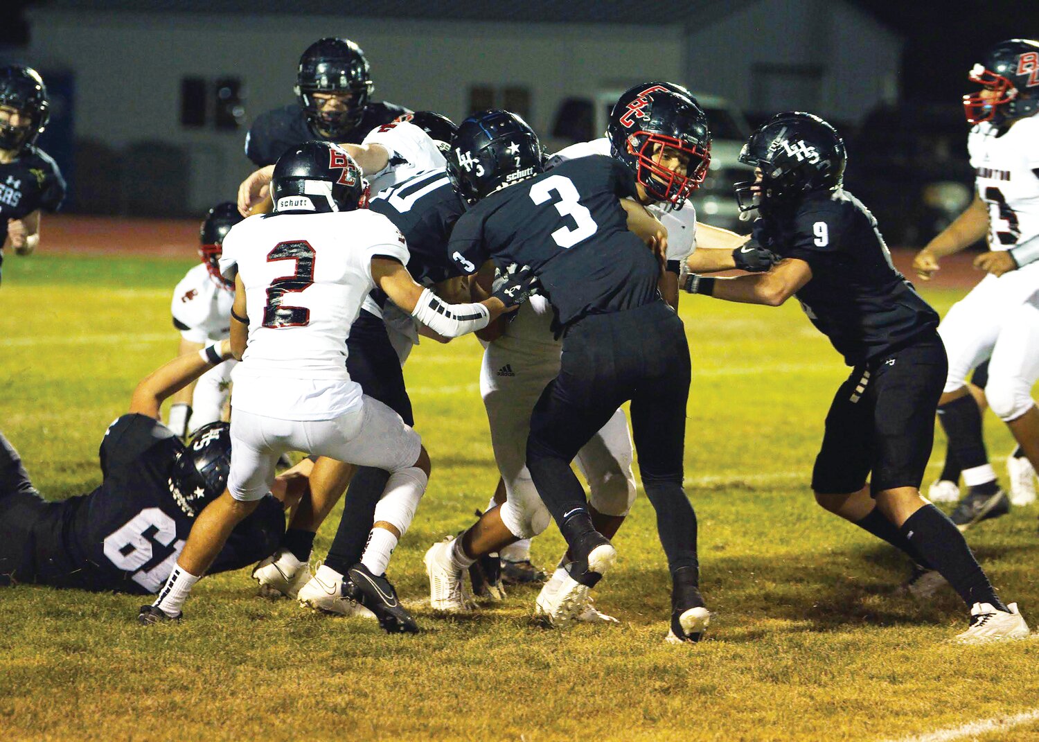 BADGERS WHIPPED BURLINGTON COUGARS 55-14 IN HOME FOOTBALL GAME - The Leader