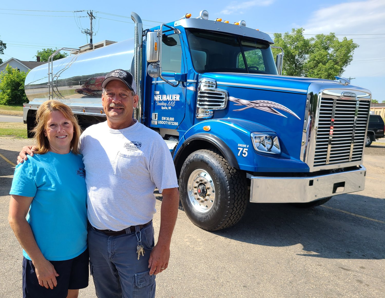 Milk hauler rolls with the changes - Monroe County Herald