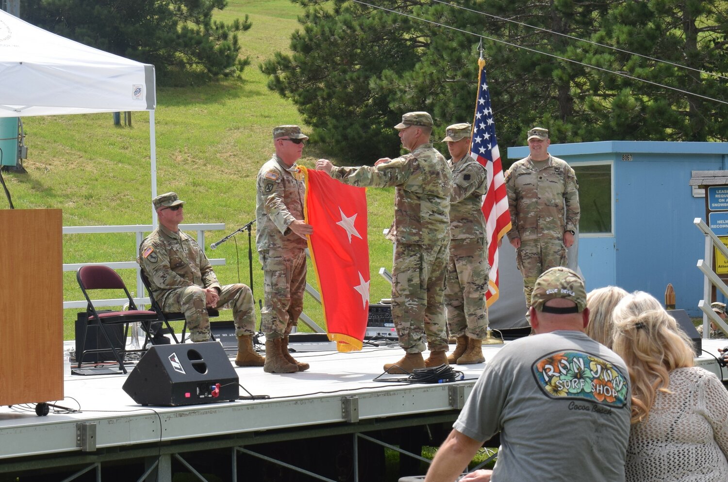 88th Readiness Division sees change of command - Monroe County Herald