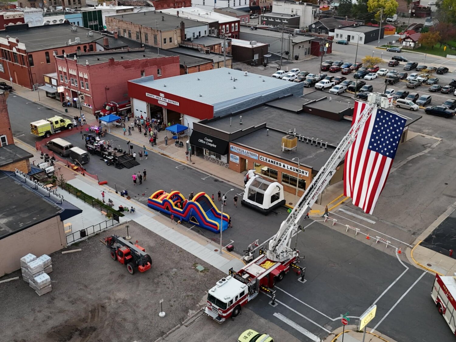 Erv’s Sparta Area Fire Department hosts 3rd annual block party - Monroe ...