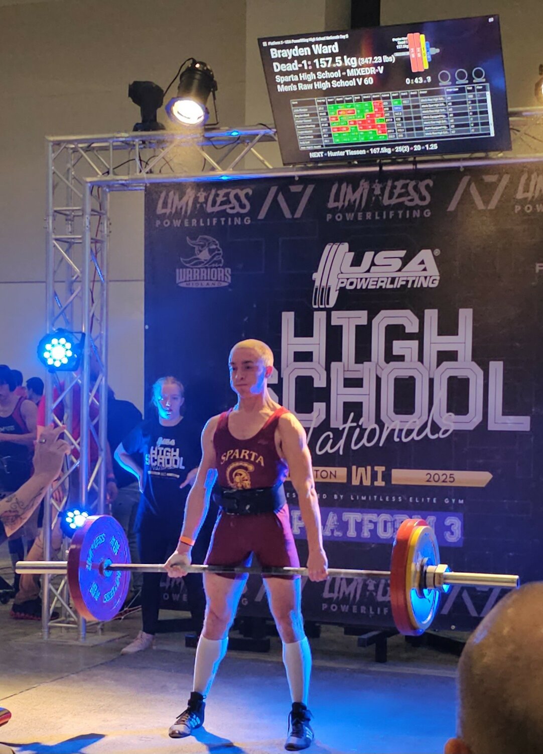 Sparta Powerlifting goes National - Monroe County Herald