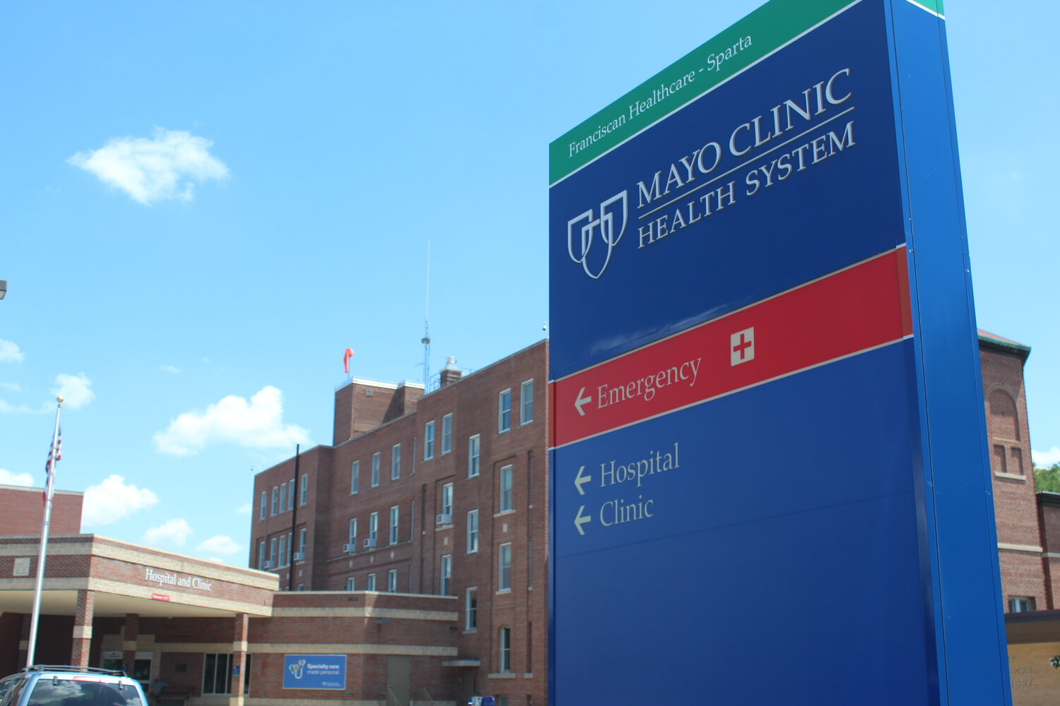 Mayo Clinic in Sparta hospital project underway - Monroe County Herald