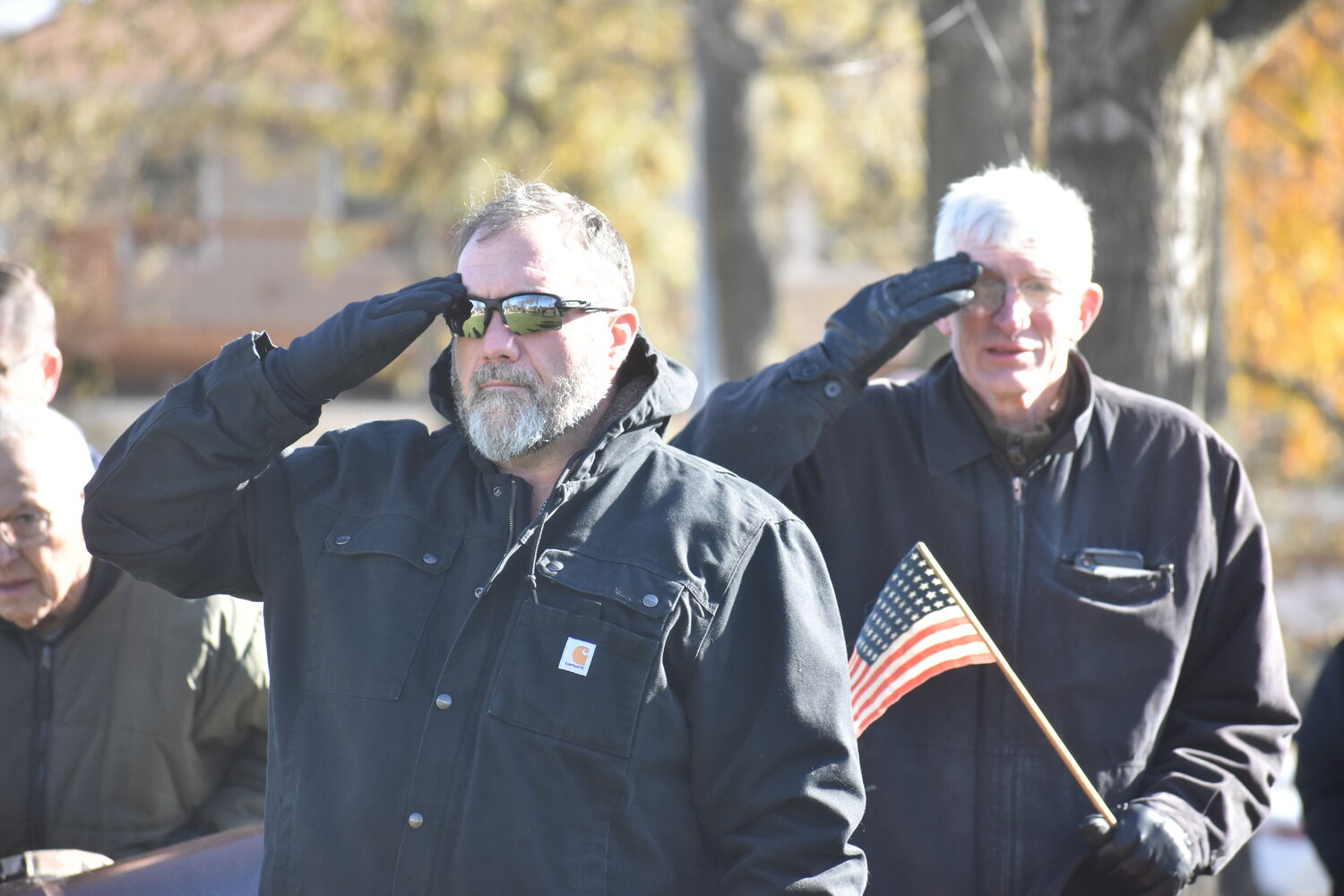 Veterans honored during ceremony at Sparta’s Blyton Park - Monroe ...