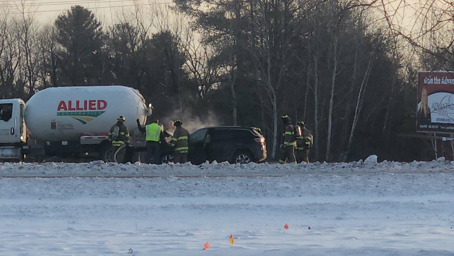 Man seriously injured in SUV-propane truck crash in Tomah - Monroe ...