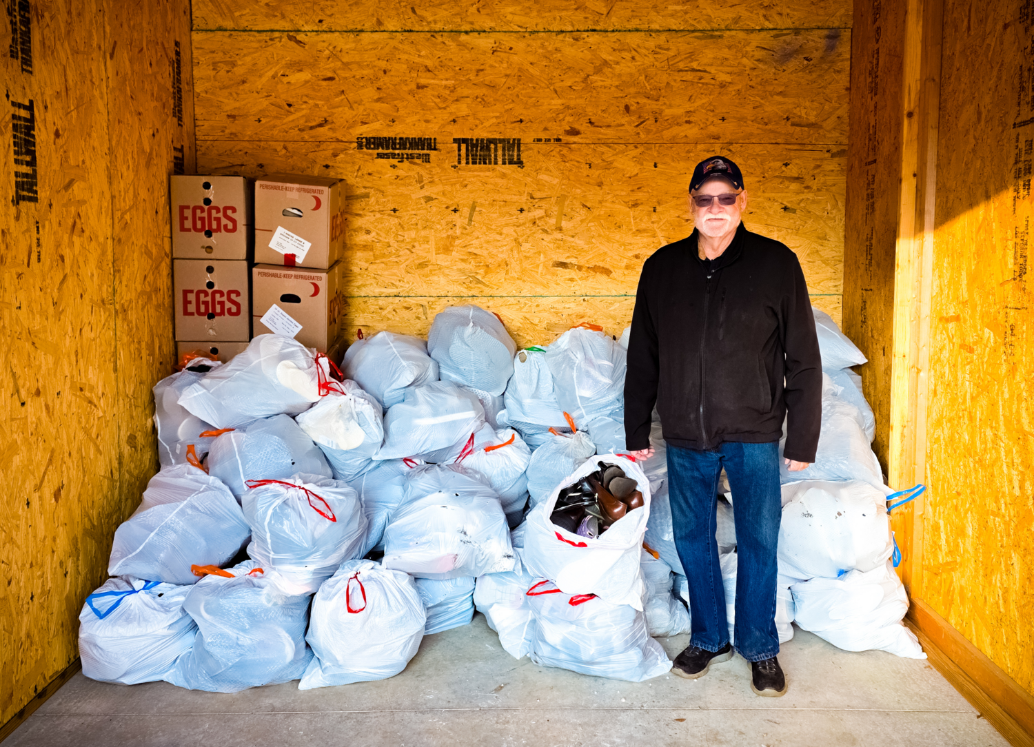 Sparta man sets sights on collecting 10,000 pairs of shoes for those in ...