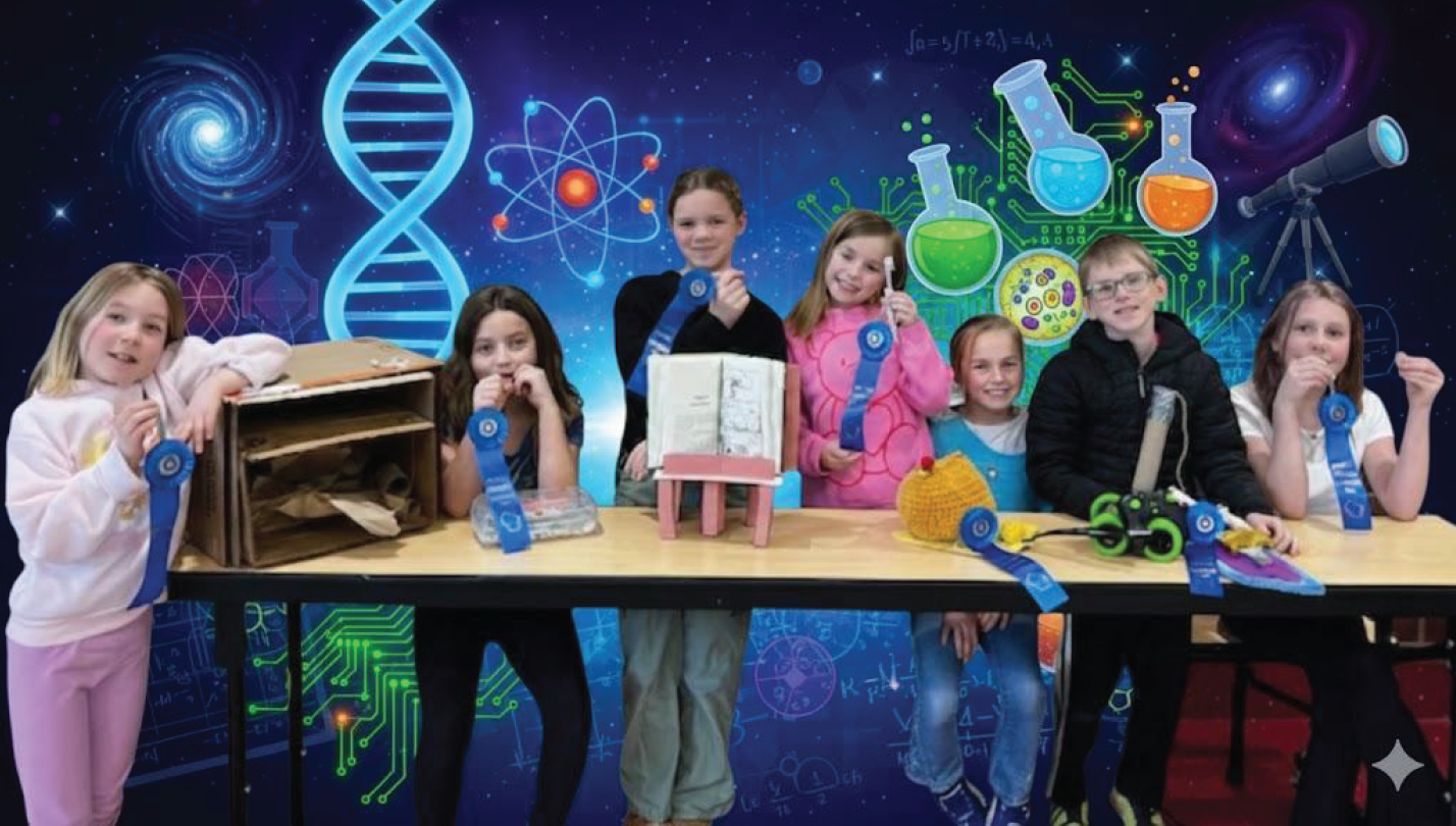 Herrman third-graders showcase inventions at regional fair - Monroe ...