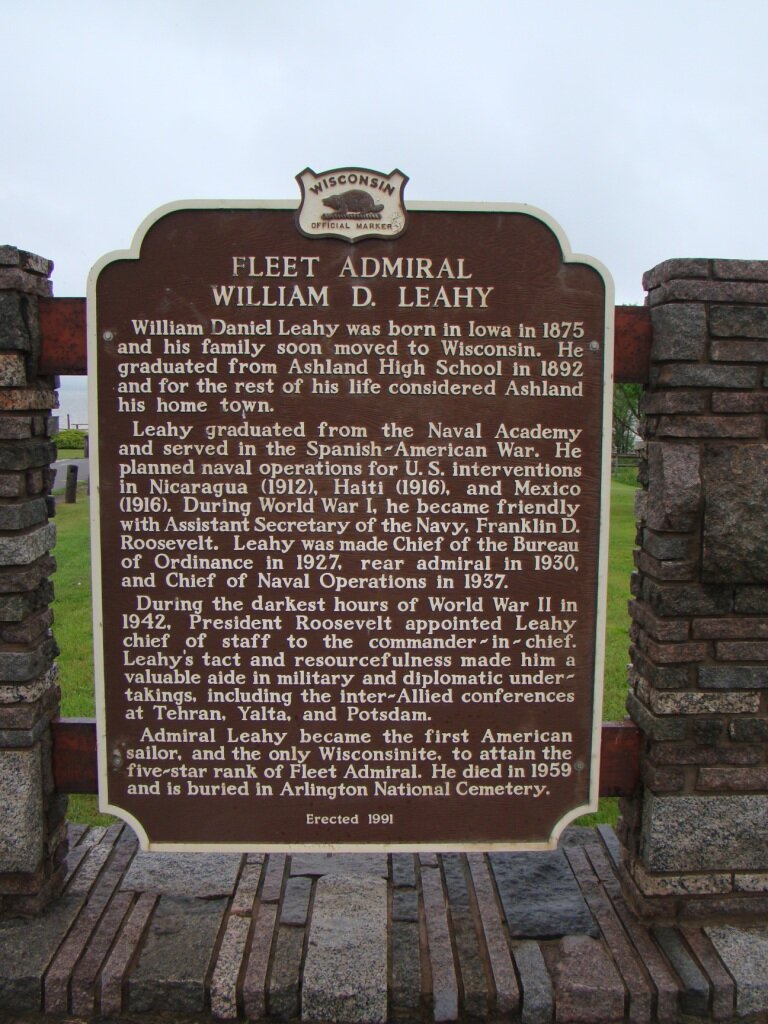 Wisconsin Legends and Lore: Admiral William Leahy - Monroe County Herald