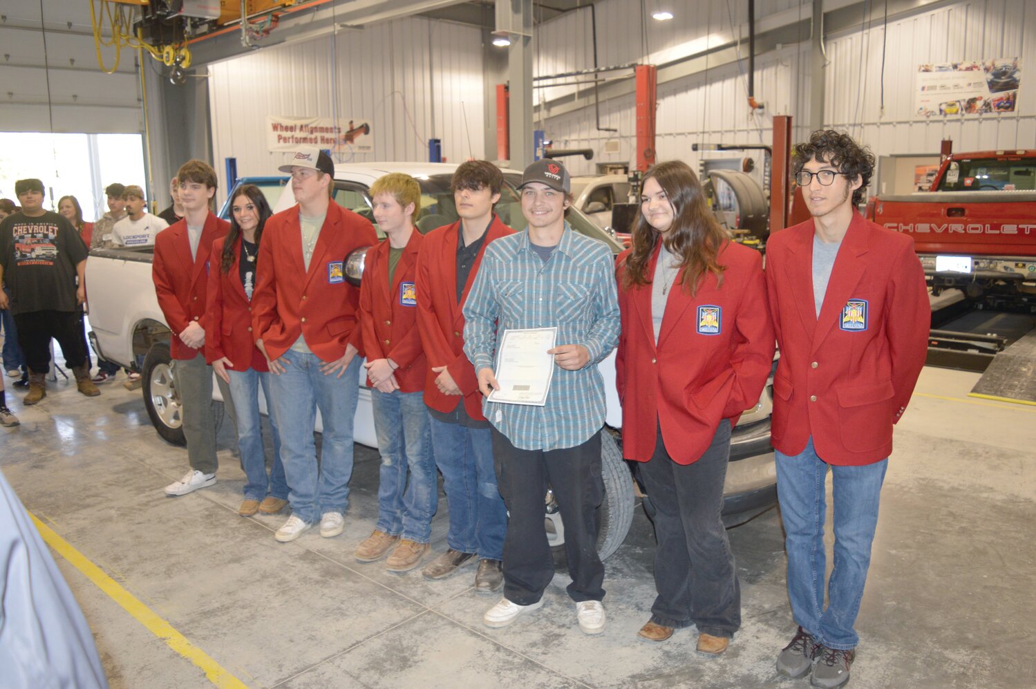 Nothing like a good pickup to reward student leader - Madison County Record