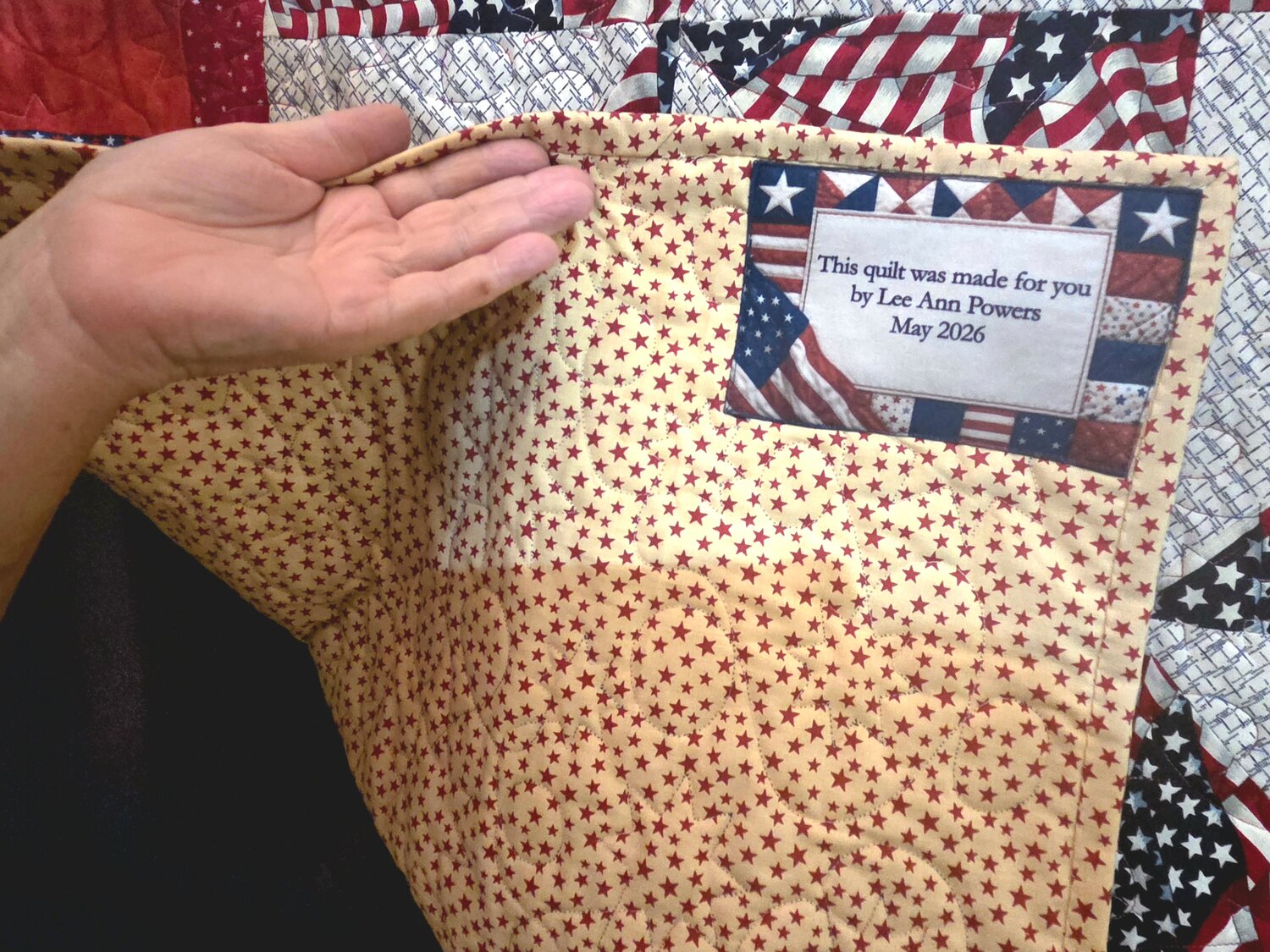 Patriotic quilts to be gifted to veterans after Liberty Dinner ...