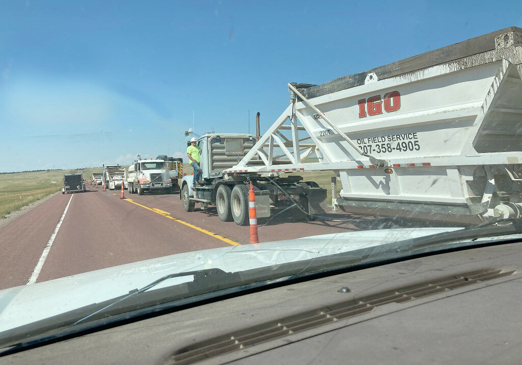 85 construction begins - Lusk Herald