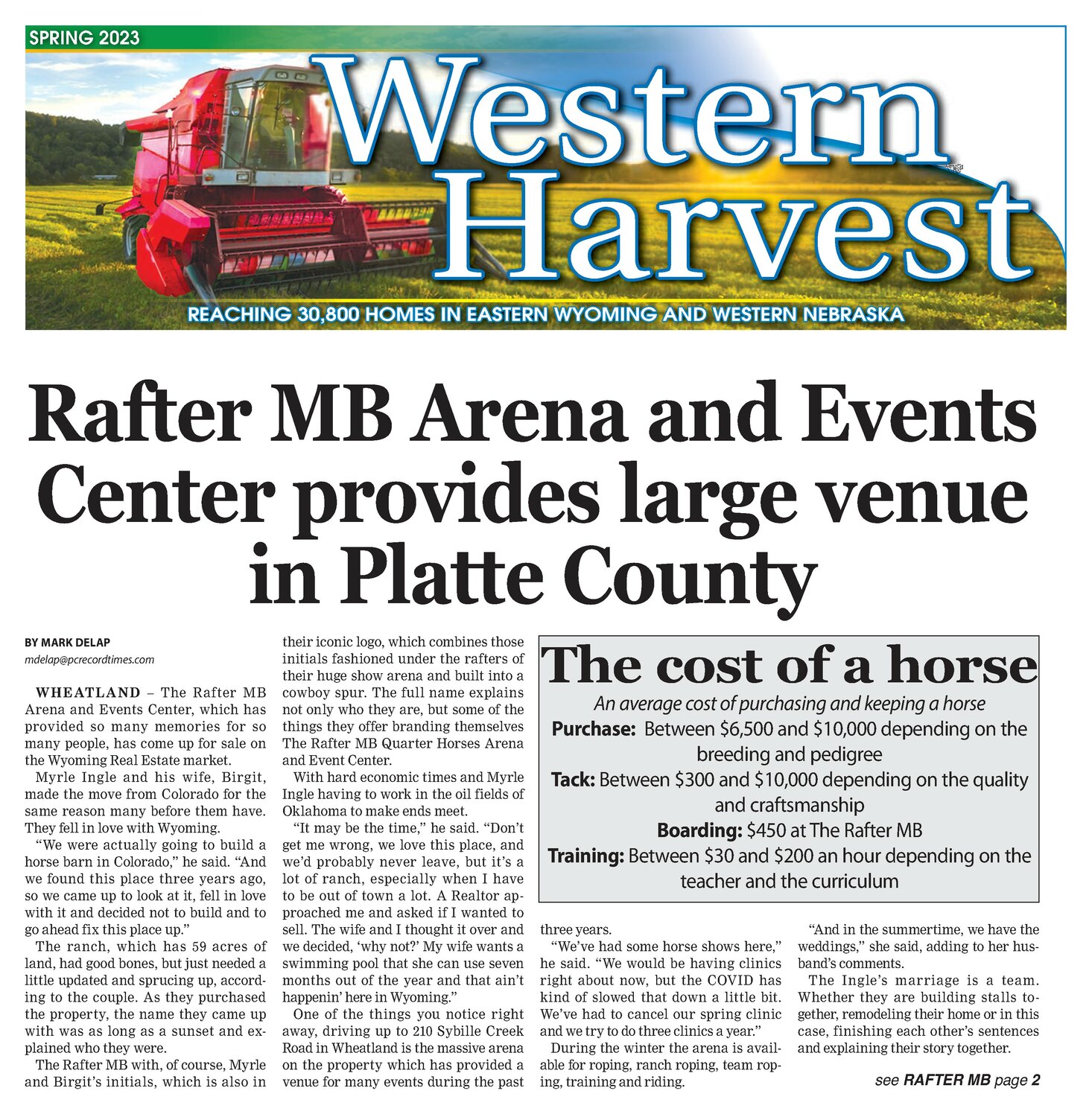 Western Harvest - Lusk Herald
