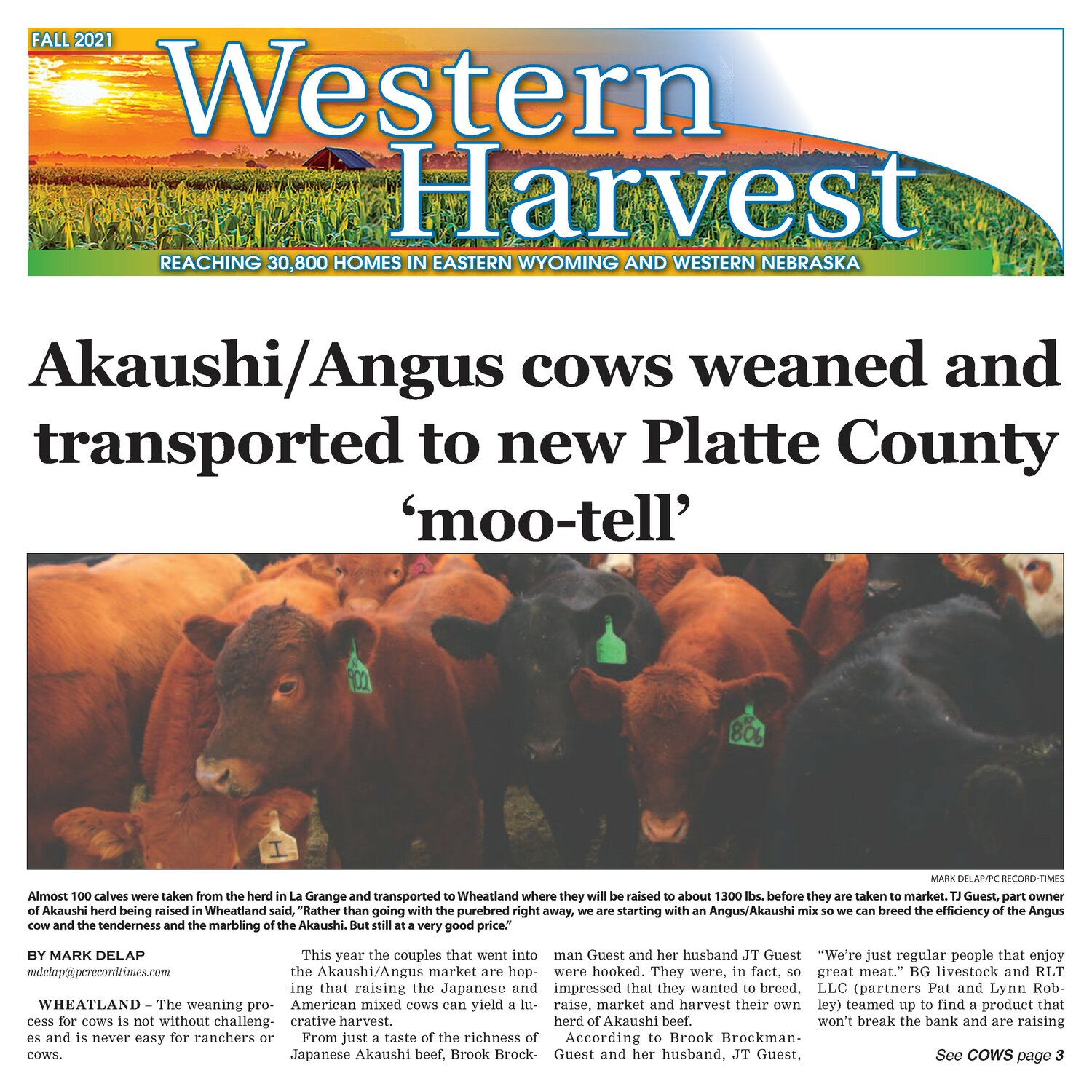 Western Harvest - Lusk Herald
