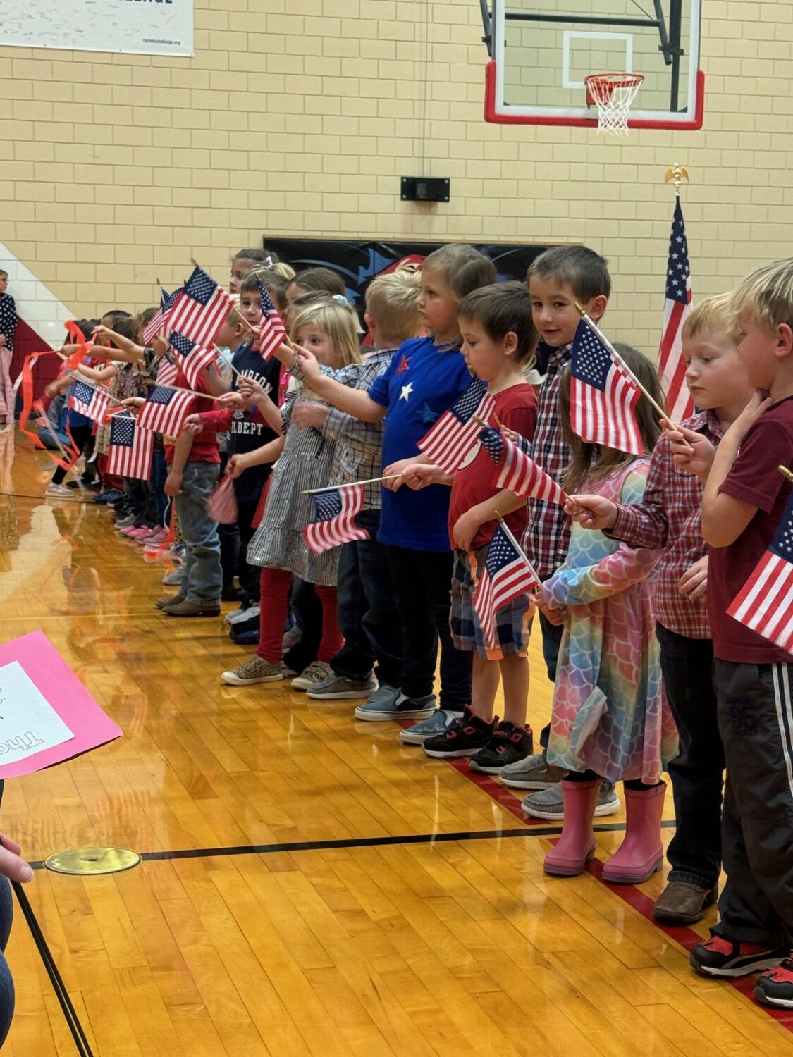 LEMS student’s honors Veterans during Veteran’s Day program - Lusk Herald