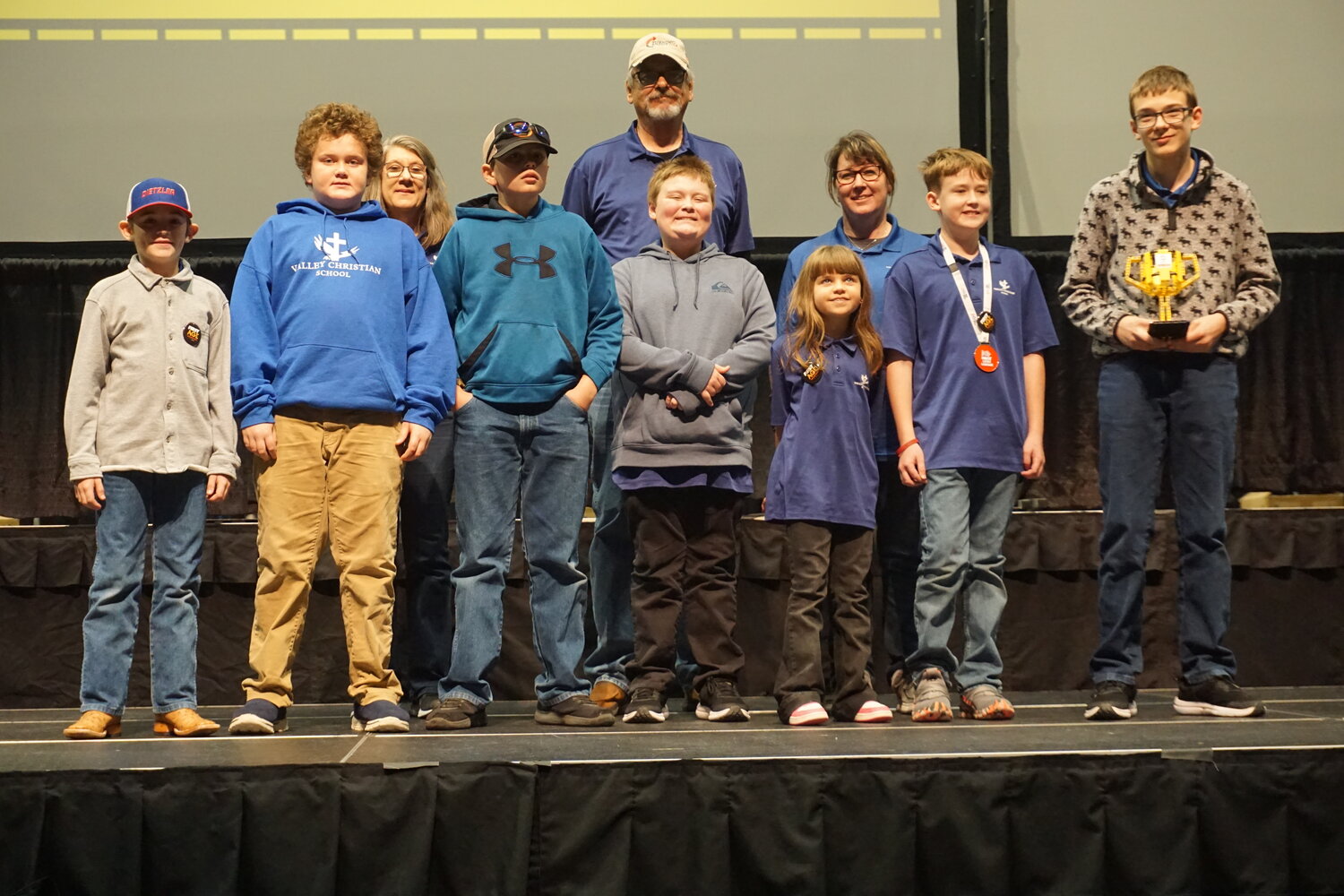Valley Christian Lego League team wins Core Values Award at the 2025 ...